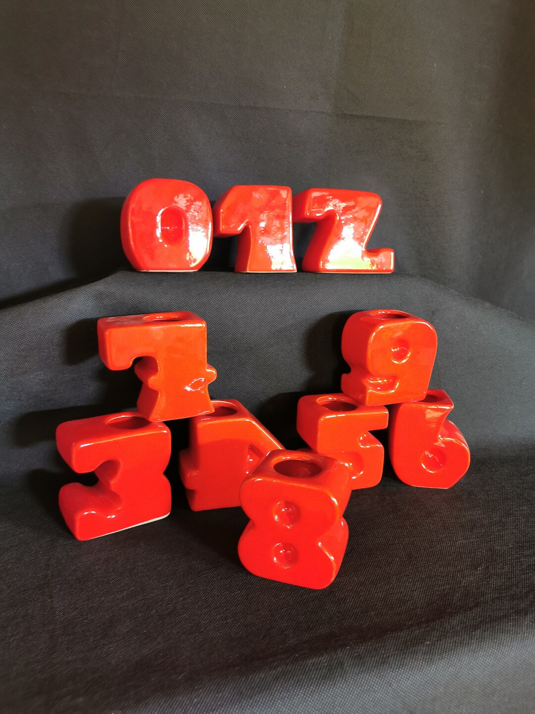 Choose From 70s Wächtersbach Ceramic Vases Numbers Birthday Vases ...