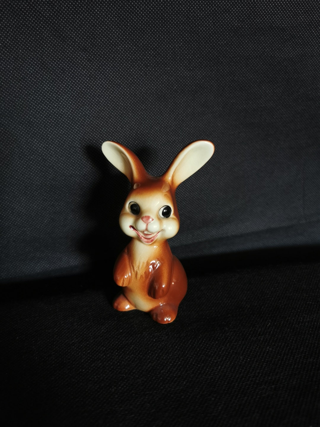 Goebel Bunny Rabbit 70s Easter Decoration Porcelain Rarity Mini Type ...