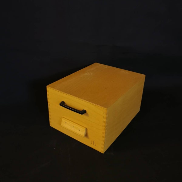 Wood File Crates - Etsy UK