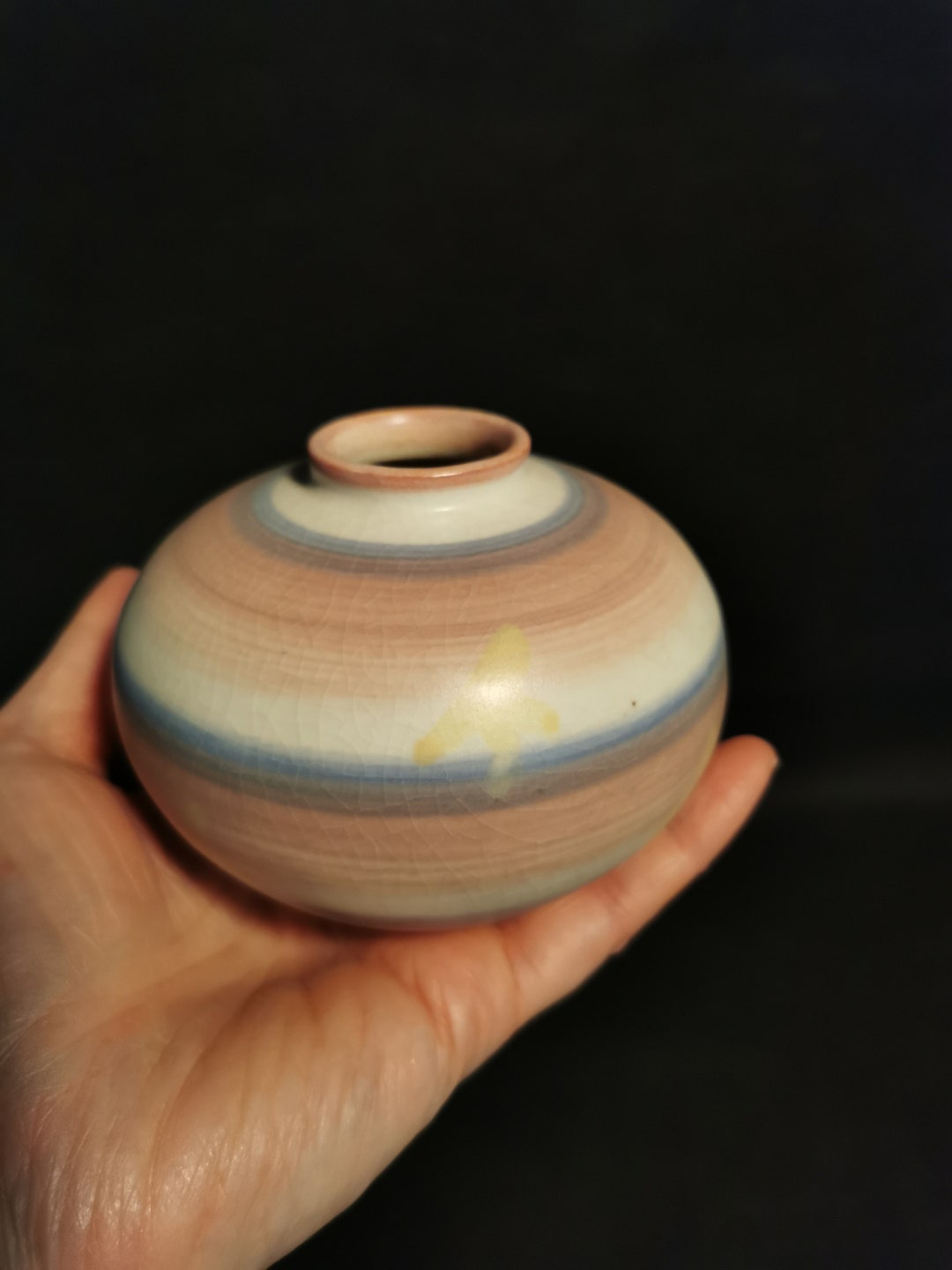 Magical Hand-made Vase Art Pottery Herberz Probably Fritz Hudler Art ...