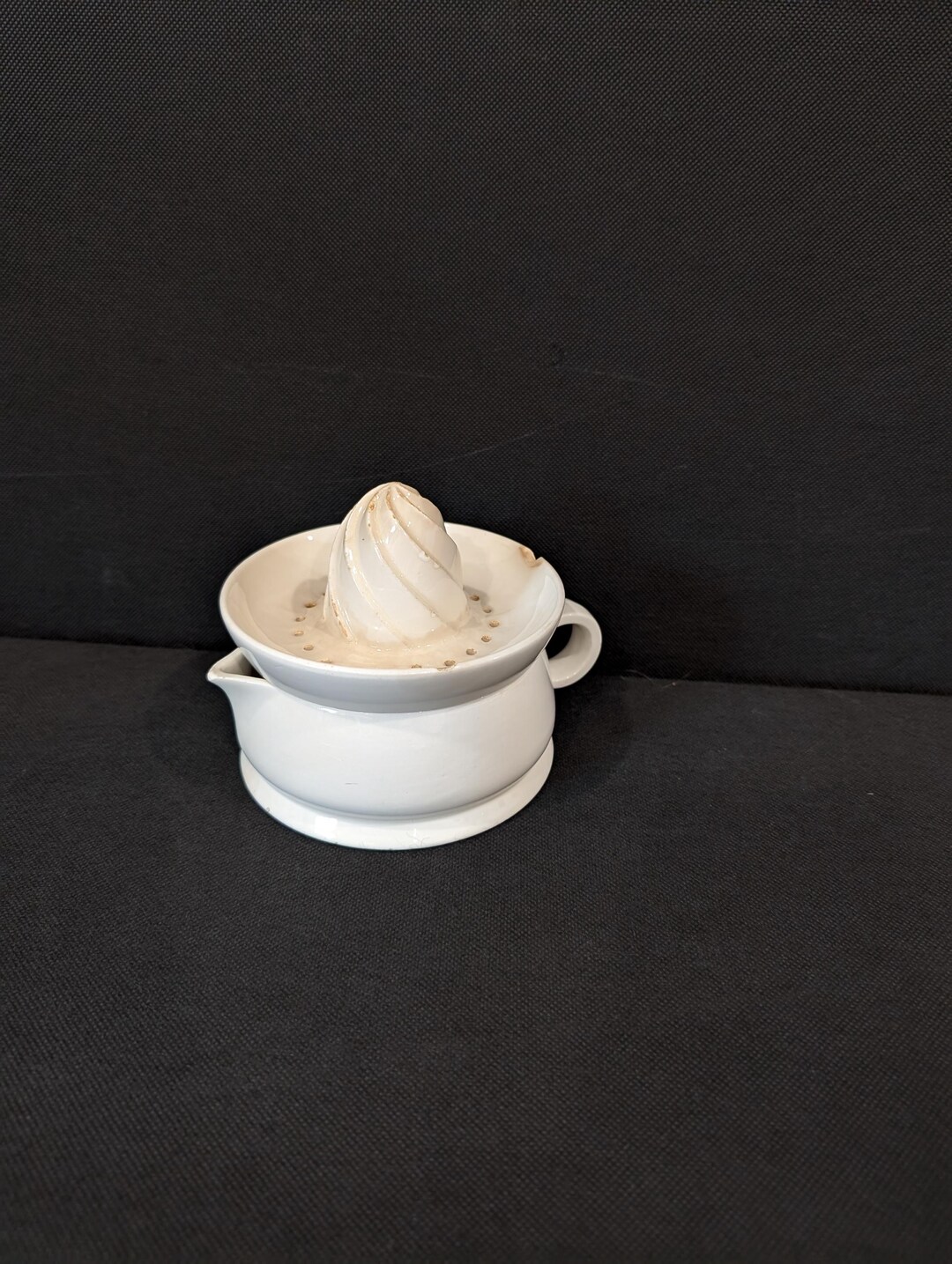 Ancient Lemon Squeezer Vintage Juicer Ceramic 20s Museum Piece Grater ...