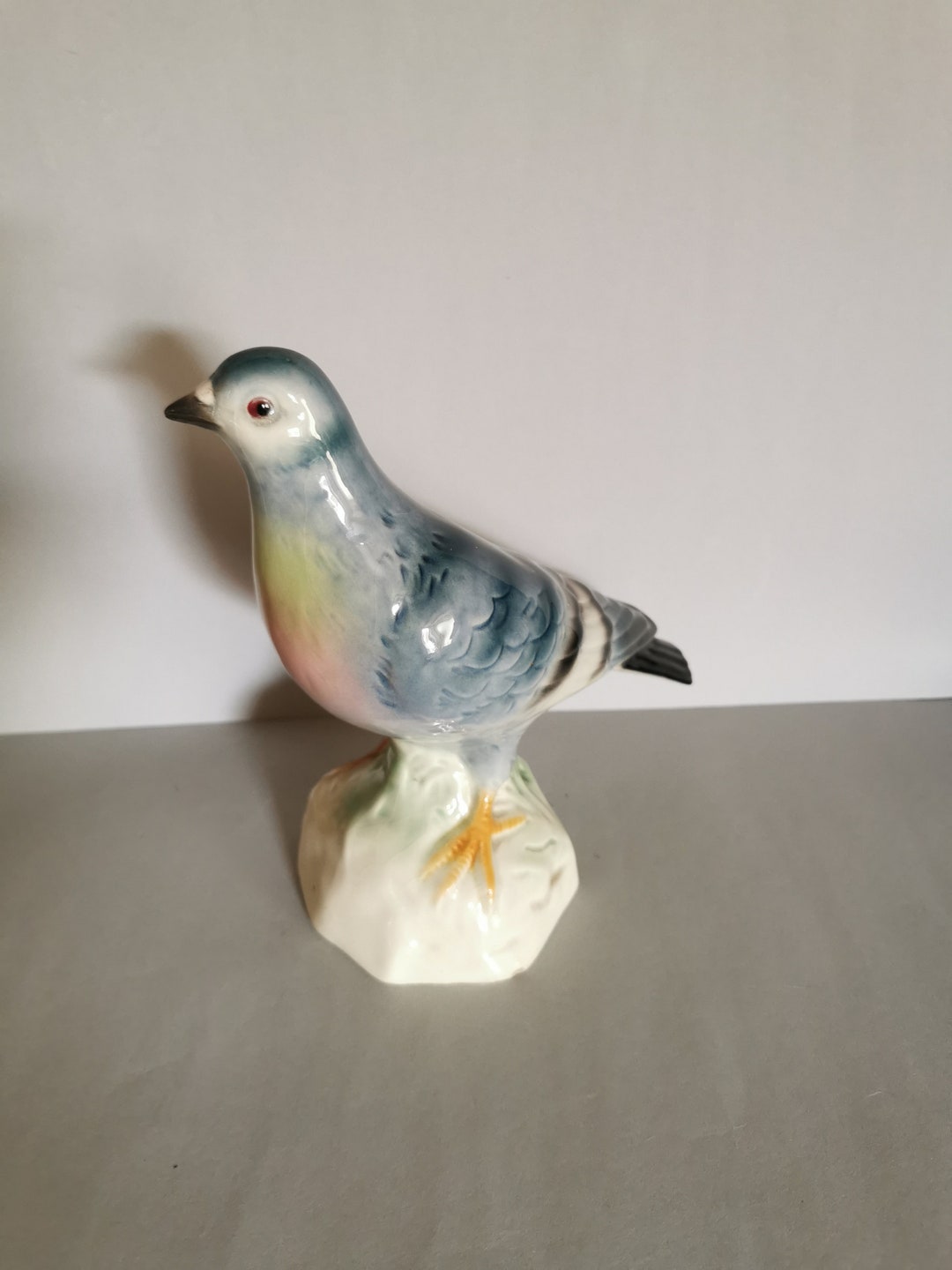 Porcelain Dove Porcelain Figure Vintage Shabby - Etsy