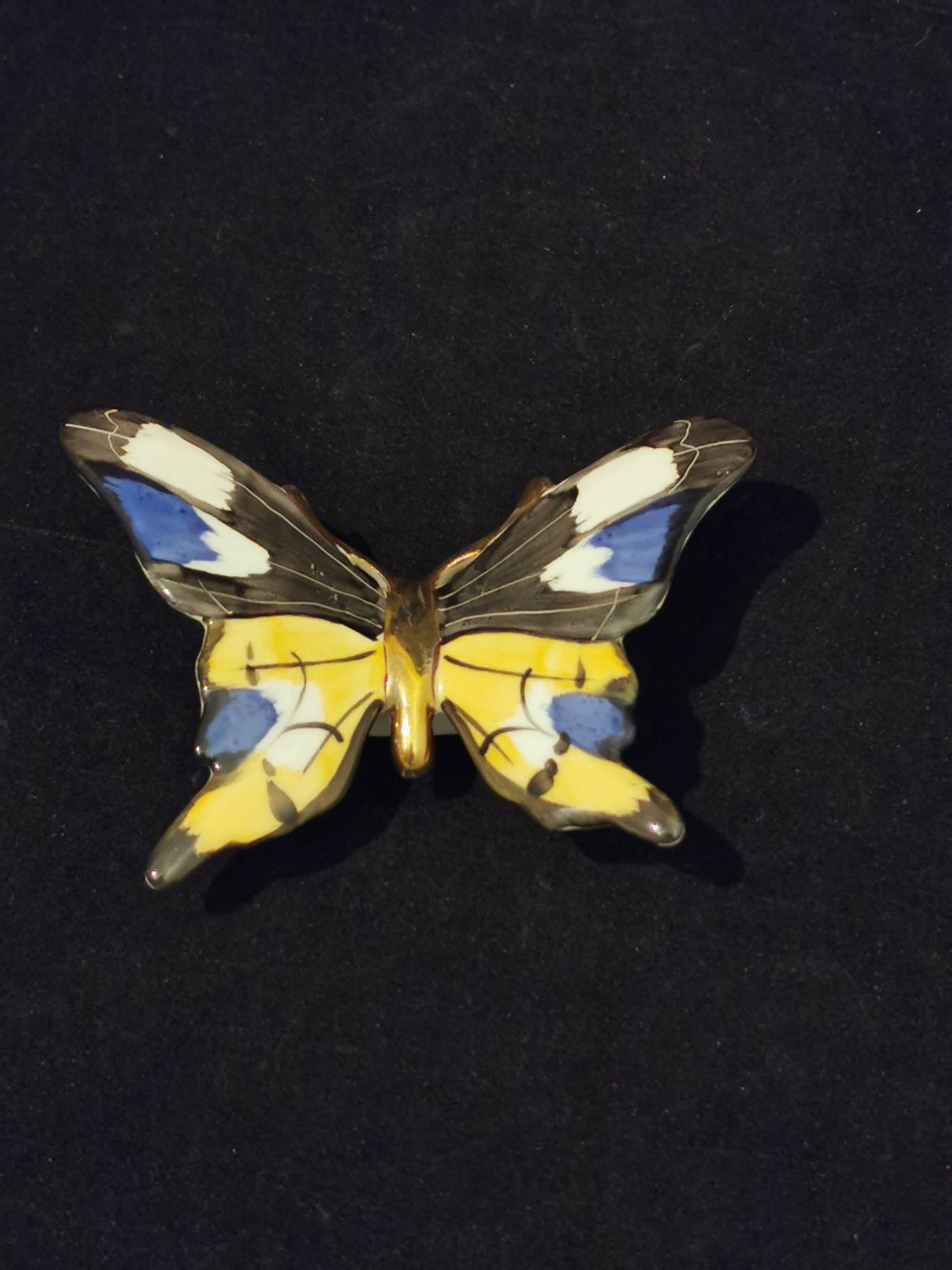 1x Pretty Porcelain Butterfly Porcelain Figurine Butterfly | Etsy