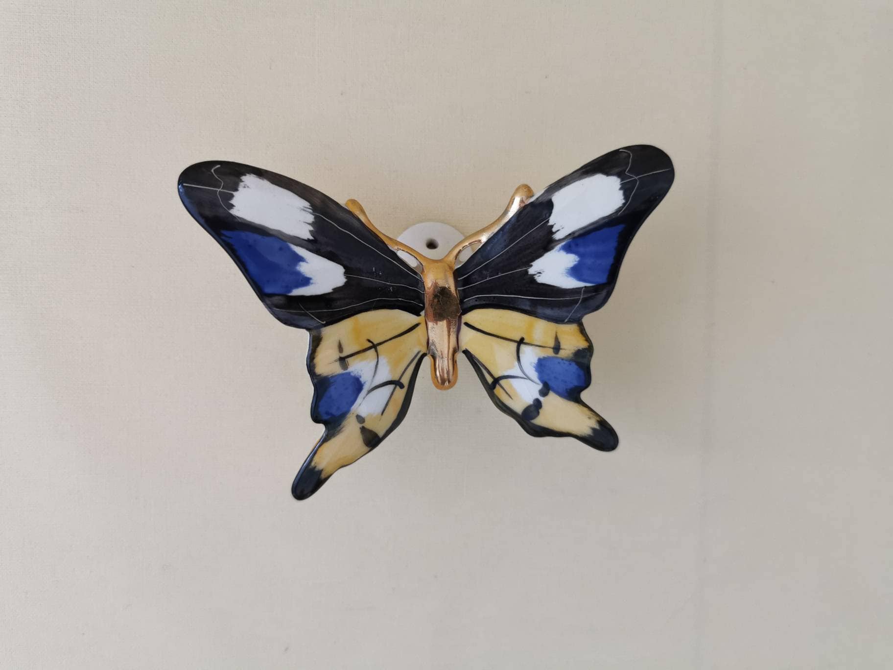 1x Pretty Porcelain Butterfly Porcelain Figurine Butterfly | Etsy