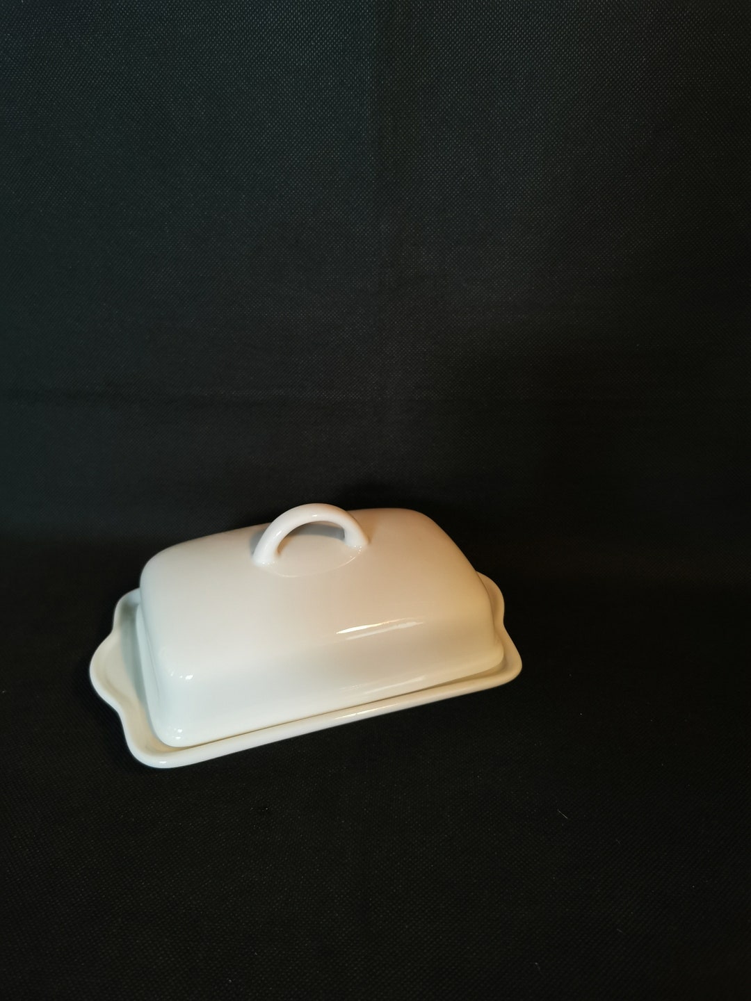 Faszinierend Butterdose Porzellan Vintage Ebenbild