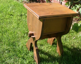 Vintage Sewing Stool - Etsy