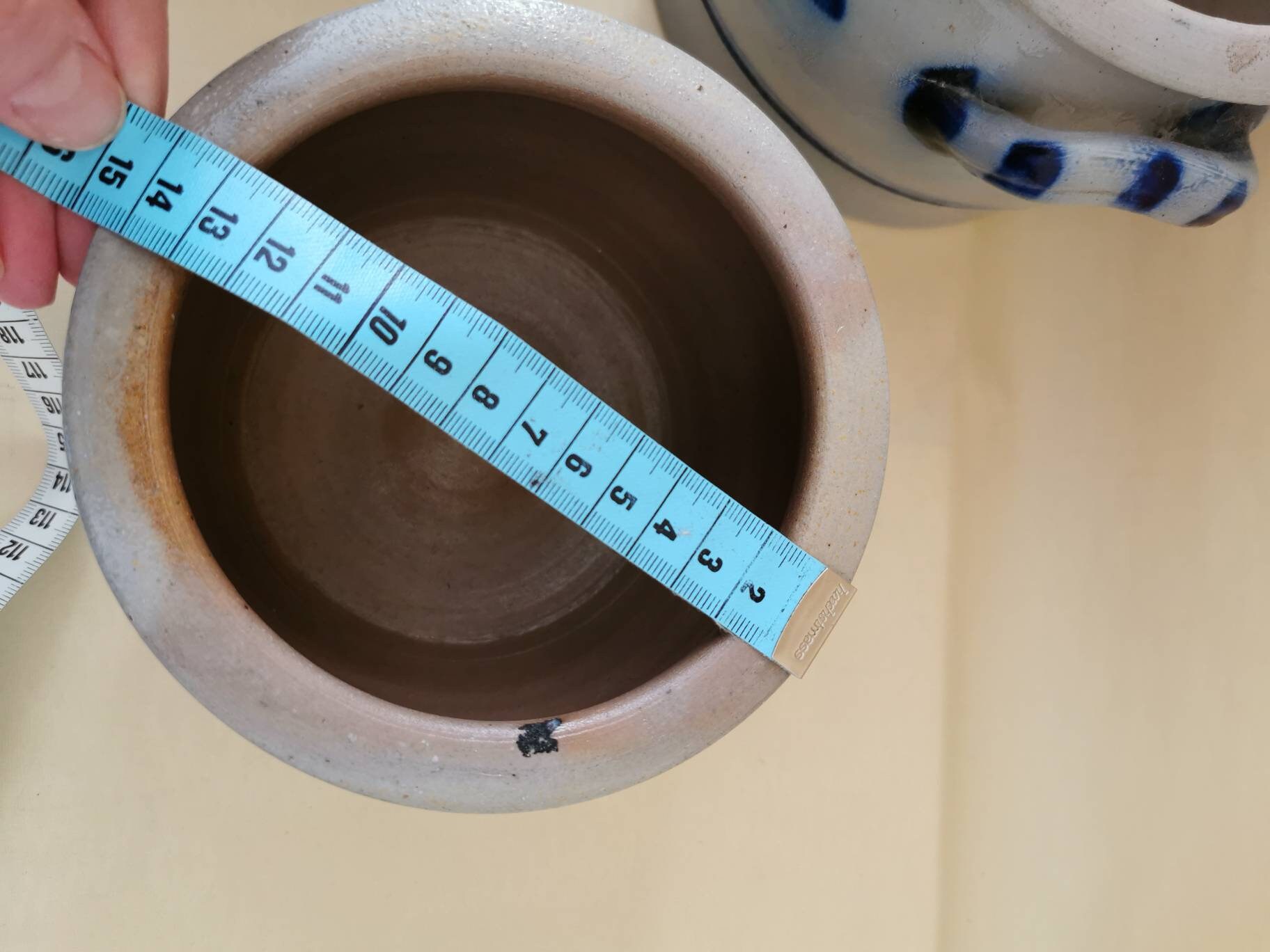 Westerwald Salt Glaze Flower Pot Pot 3x Pot Ceramic Vintage - Etsy UK