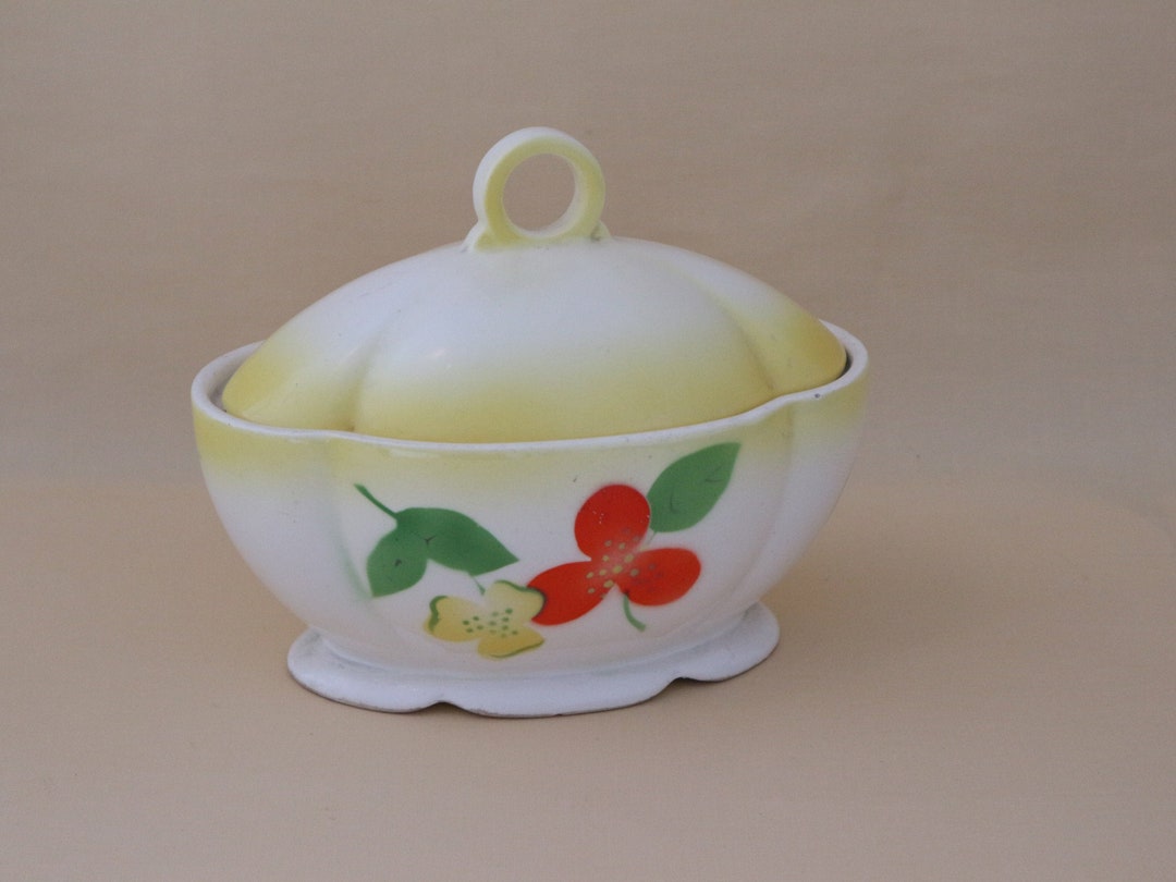 Art Deco Theodor Paetsch Art Deco Spray Decoration Ceramic Box Germany ...