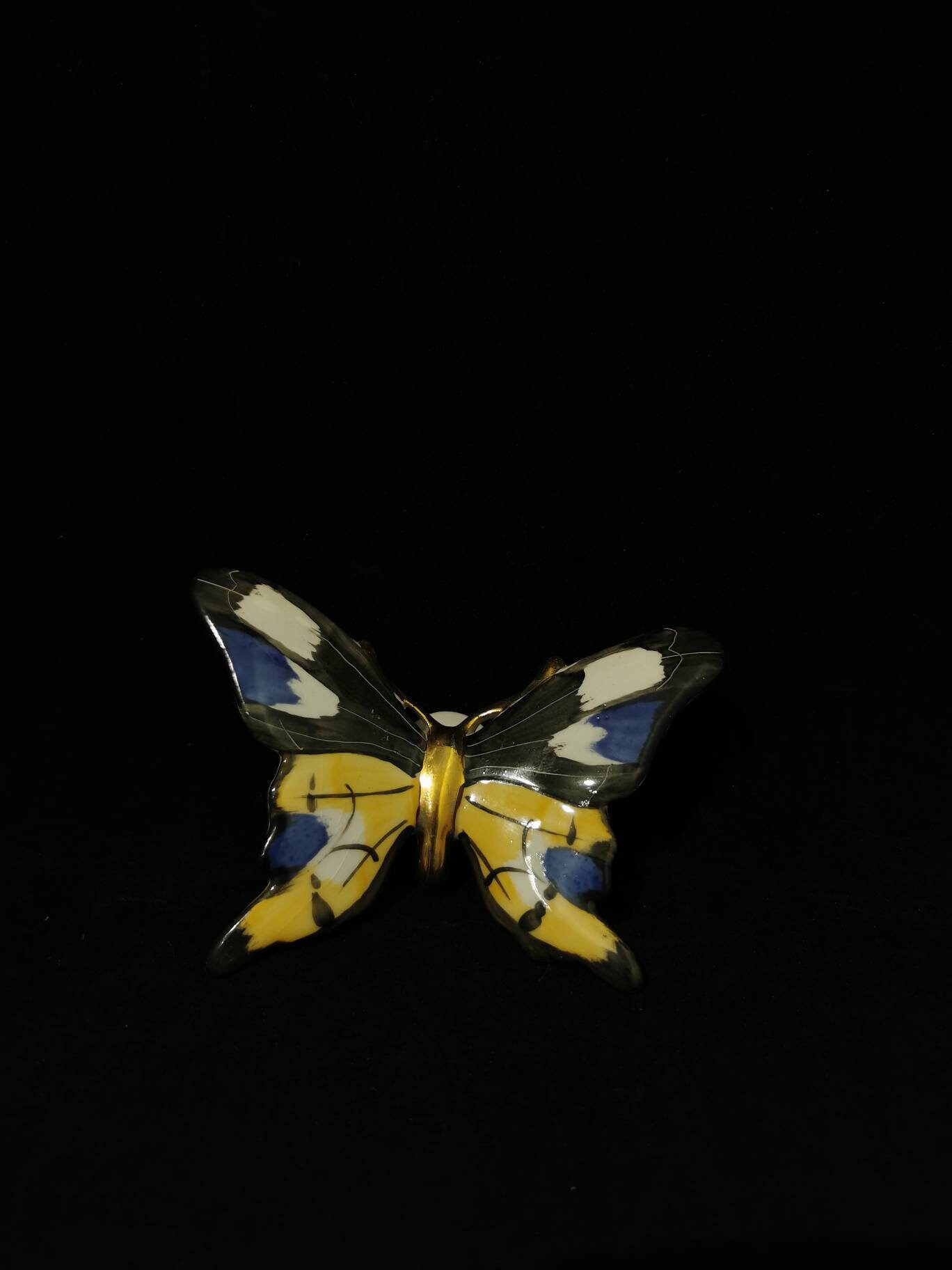 1x Pretty Porcelain Butterfly Porcelain Figurine Butterfly | Etsy