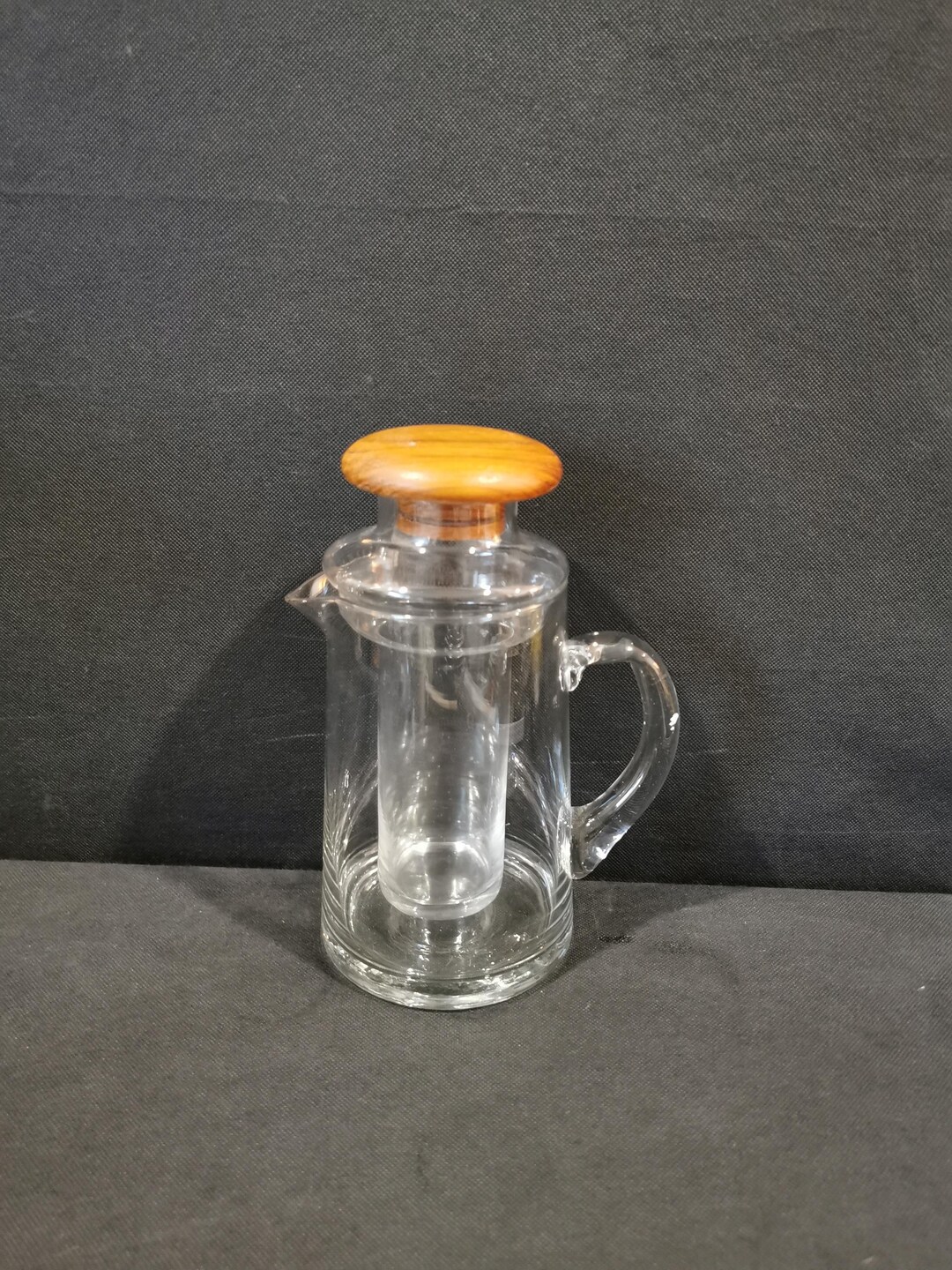 Vintage Glass Carafe Glass Jug Carafe Handle Carafe Design Cold Duck ...