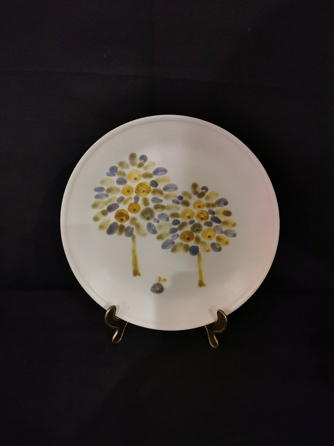 Fritz Cleve Ceramic Beautiful Large Wall Plate Idyll Mural 60s 70s Wall ...