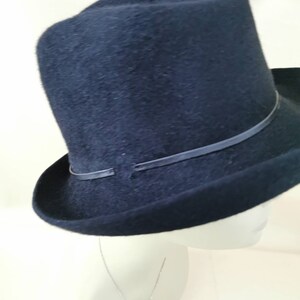 Vintage Women's Hat Felt 54 Cm Traditional Hat Simply Pimp It Up - Etsy