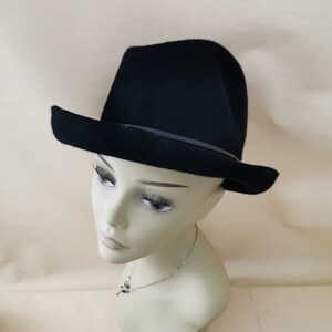 Vintage Women's Hat Felt 54 Cm Traditional Hat Simply Pimp It Up - Etsy