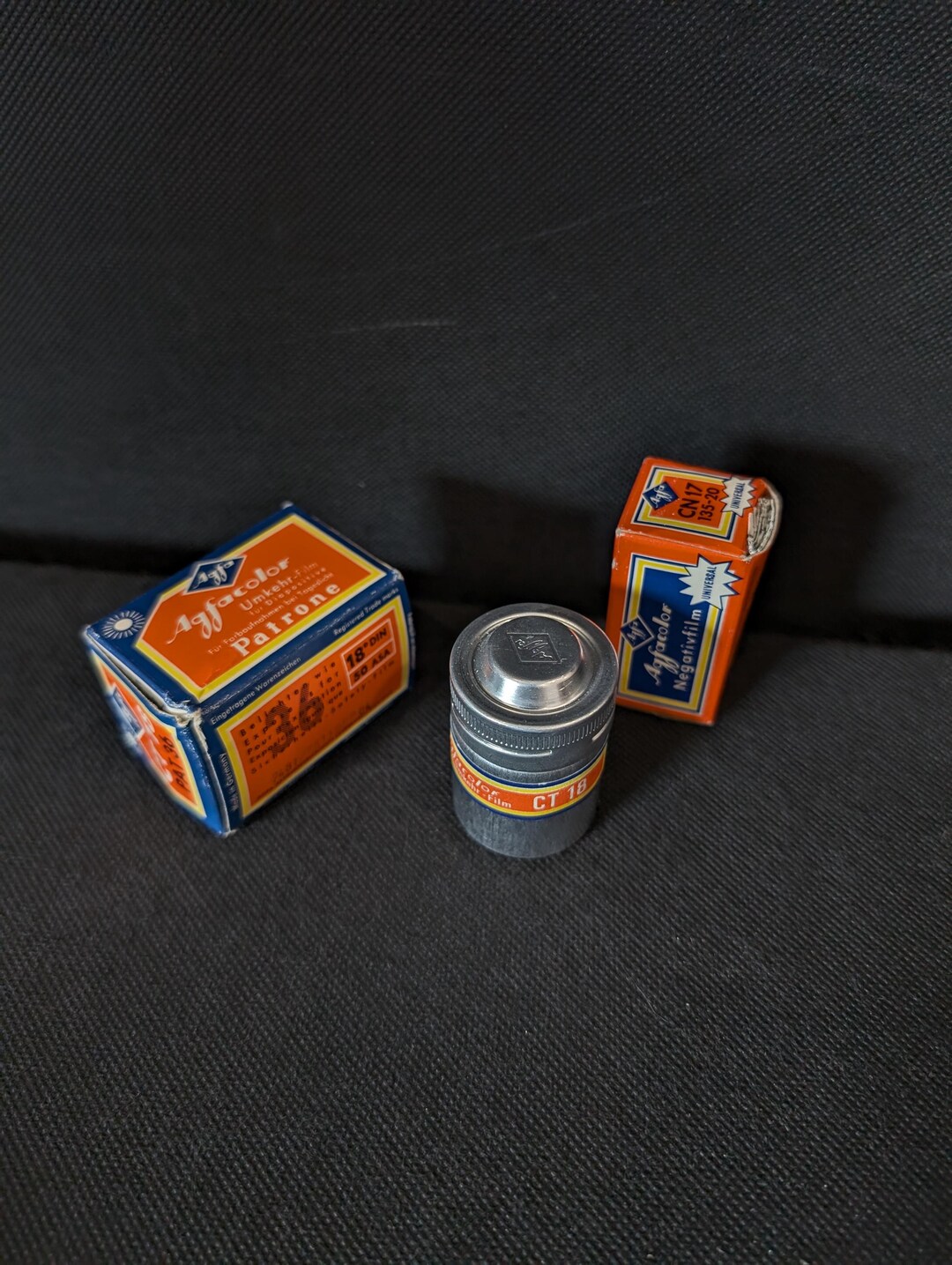 Lâminas de filme de reversão Agfacolor CT 18 13 36 Agfa e filme ...