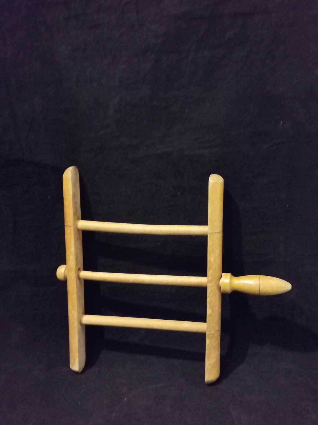 Vintage Clothesline Winder Wooden Reel Spool Antique Yarn Wrapping - Etsy