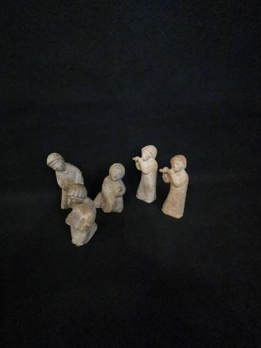 5 Figures Musicians Ceramic Josef Fishedick Musicians Clay Pottery - Etsy