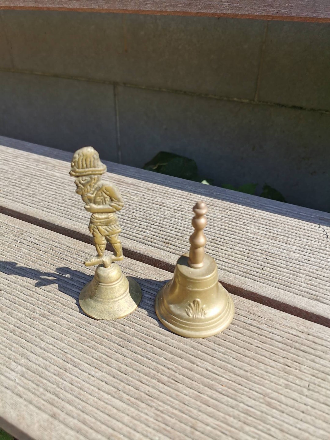 Brass Bell Brass Bell Clamp 2 Pieces - Etsy