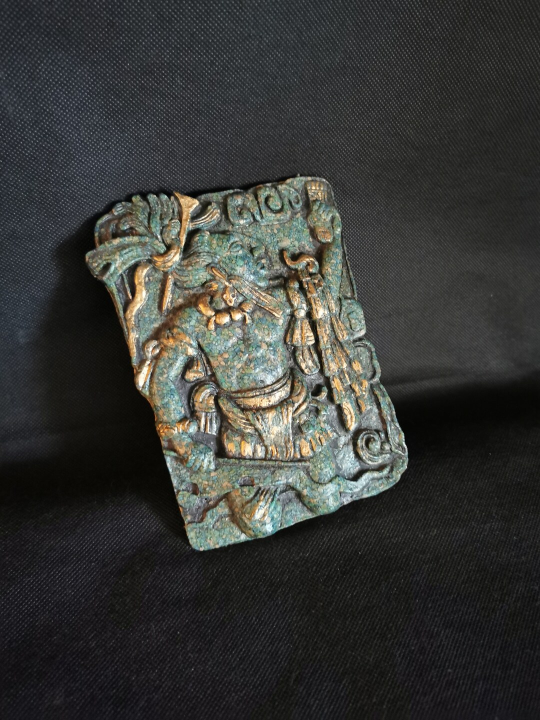 Extraordinary Inca Wall Relief Maize God Pre-columbian Garden Mural ...