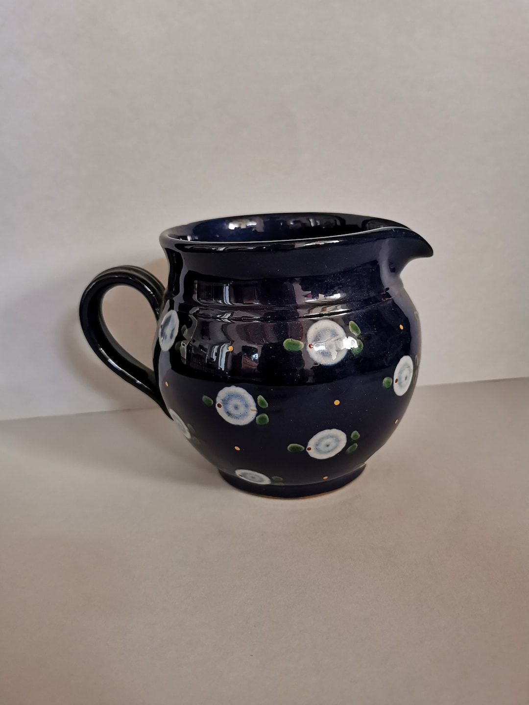 Ceramic Milk Jug Milk Jug 70s Vintage Jug With Handle - Etsy