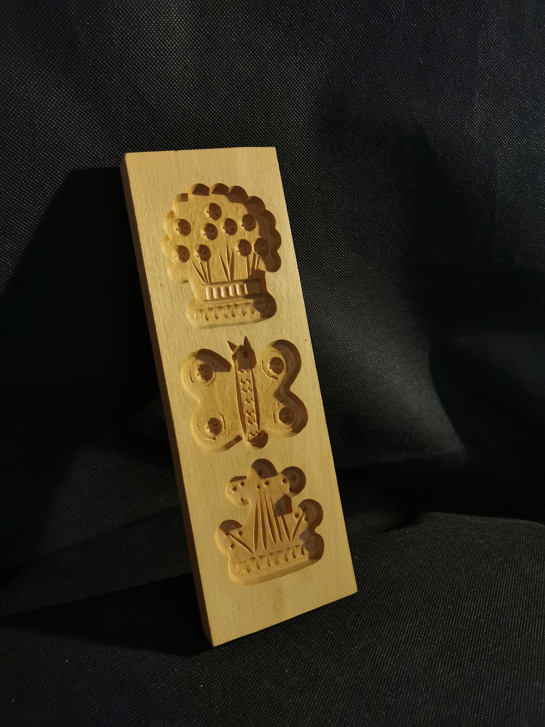 Vintage Baking Pan Speculatius Form Springerle Wood - Etsy