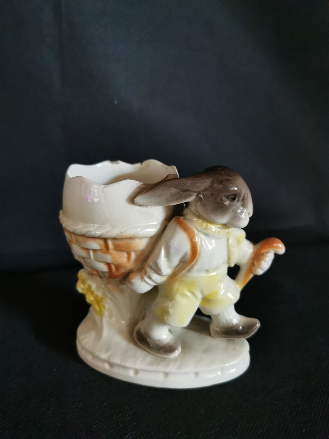 Bunny Figure Rabbit Rarity Vintage Rarity Decoration Figure Porcelain ...
