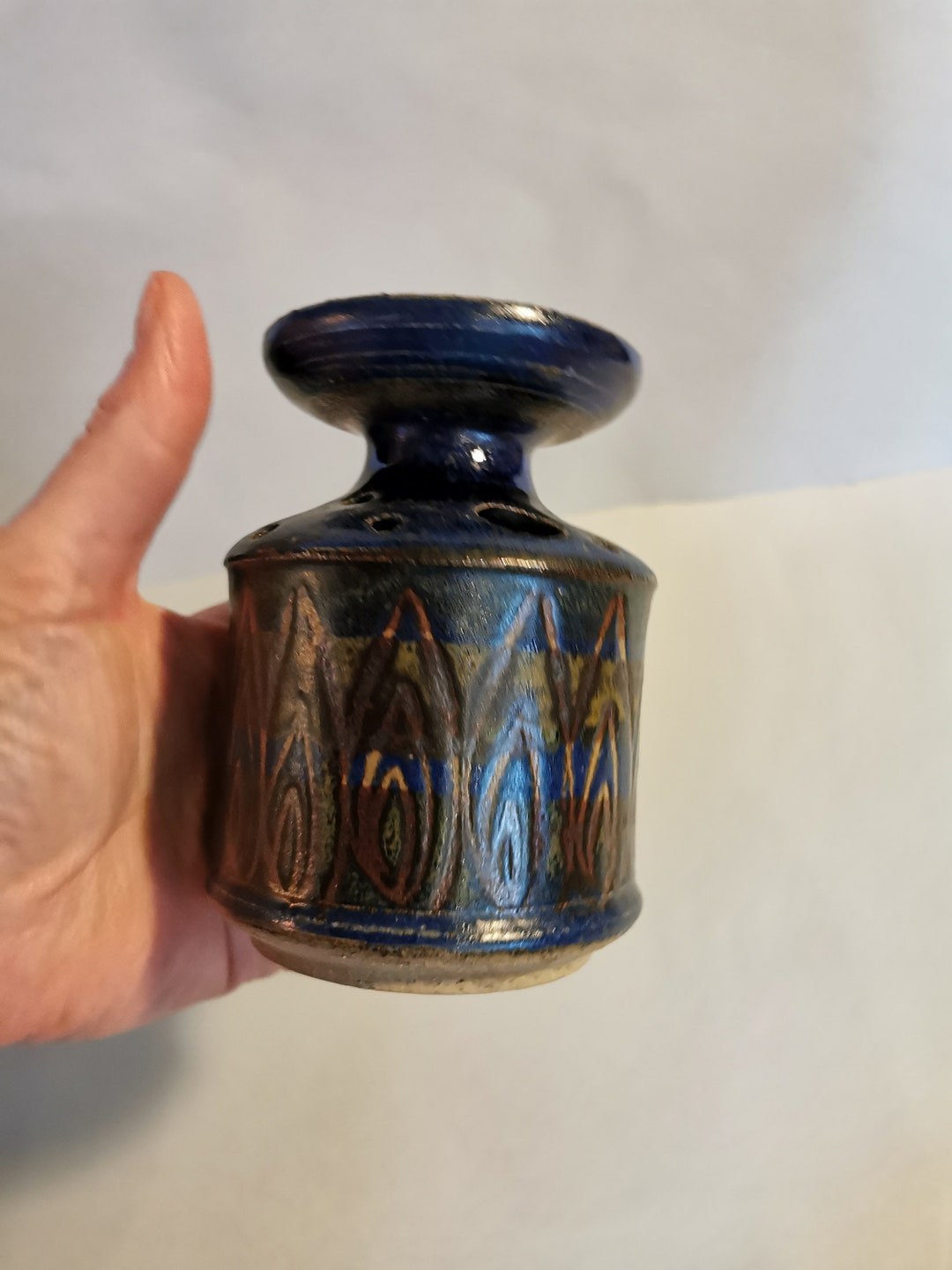 Nis Stougaard Vase Denmark Ceramic Flower Vase Studio Pottery Signed ...