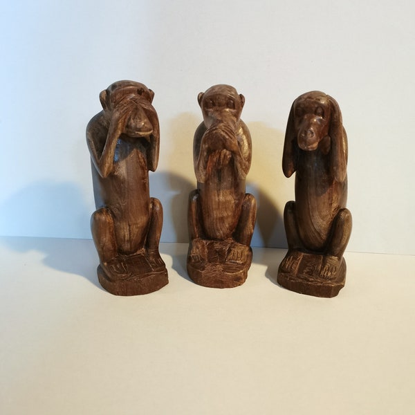 Say Nothing See Hear Nothing - Etsy