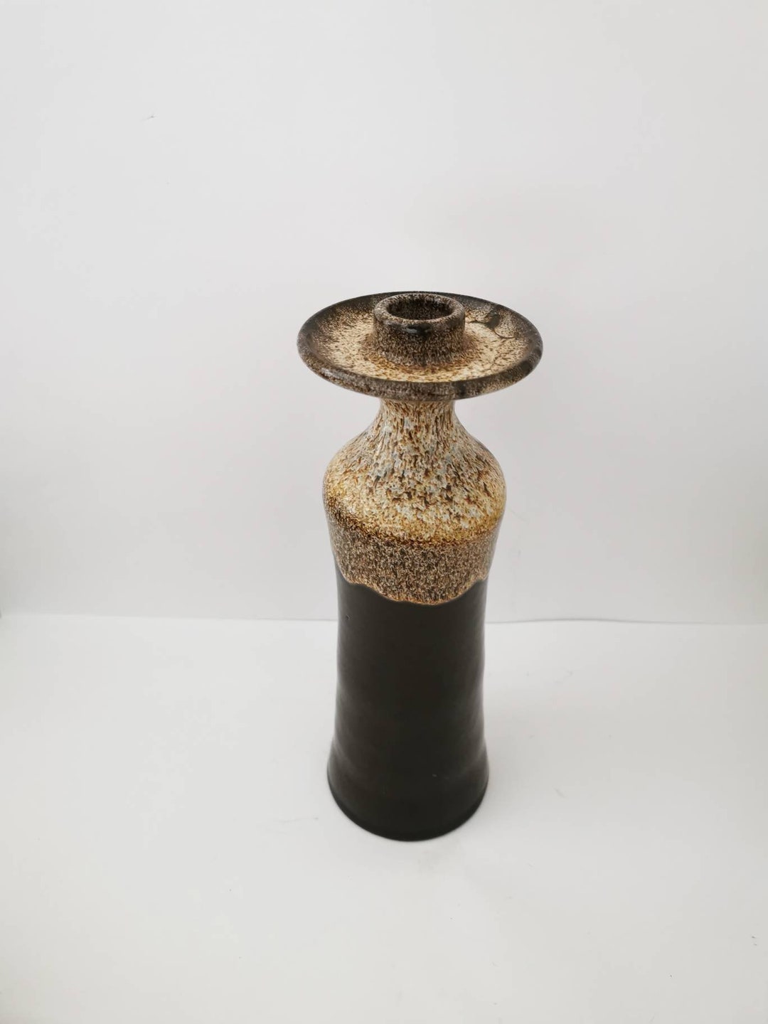 Space Age Candlestick or Vase 60s Vase Ceramic Candlestick West German ...
