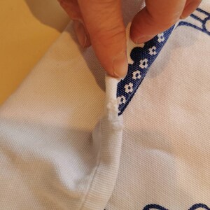 Vintage Laundry Sack Linen Sack Printed Transport Sack Vintage Shabby ...