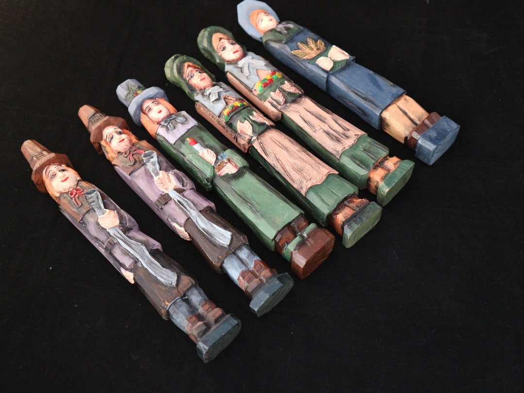 Great Carving Carved Figures Poland Figure Wood Antique Art Wood ...