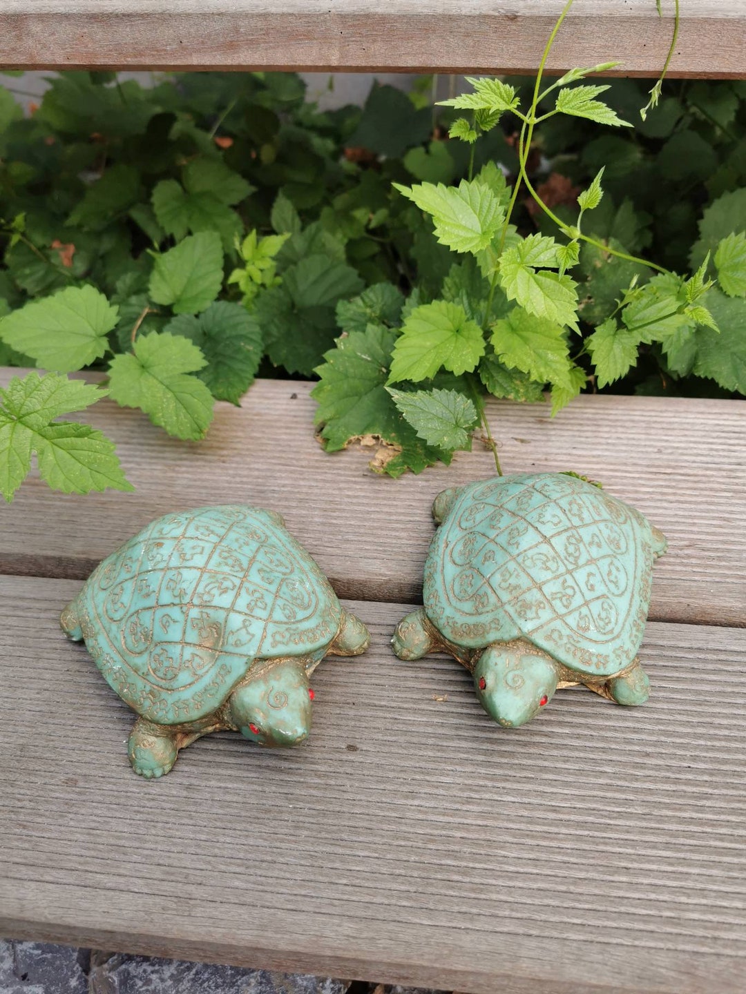 SCARAB Turtles Stone Cast Carved Vintage Lucky Hyroglyphs Old ...