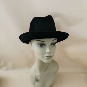 Vintage Women's Hat Felt 54 Cm Traditional Hat Simply Pimp It Up - Etsy