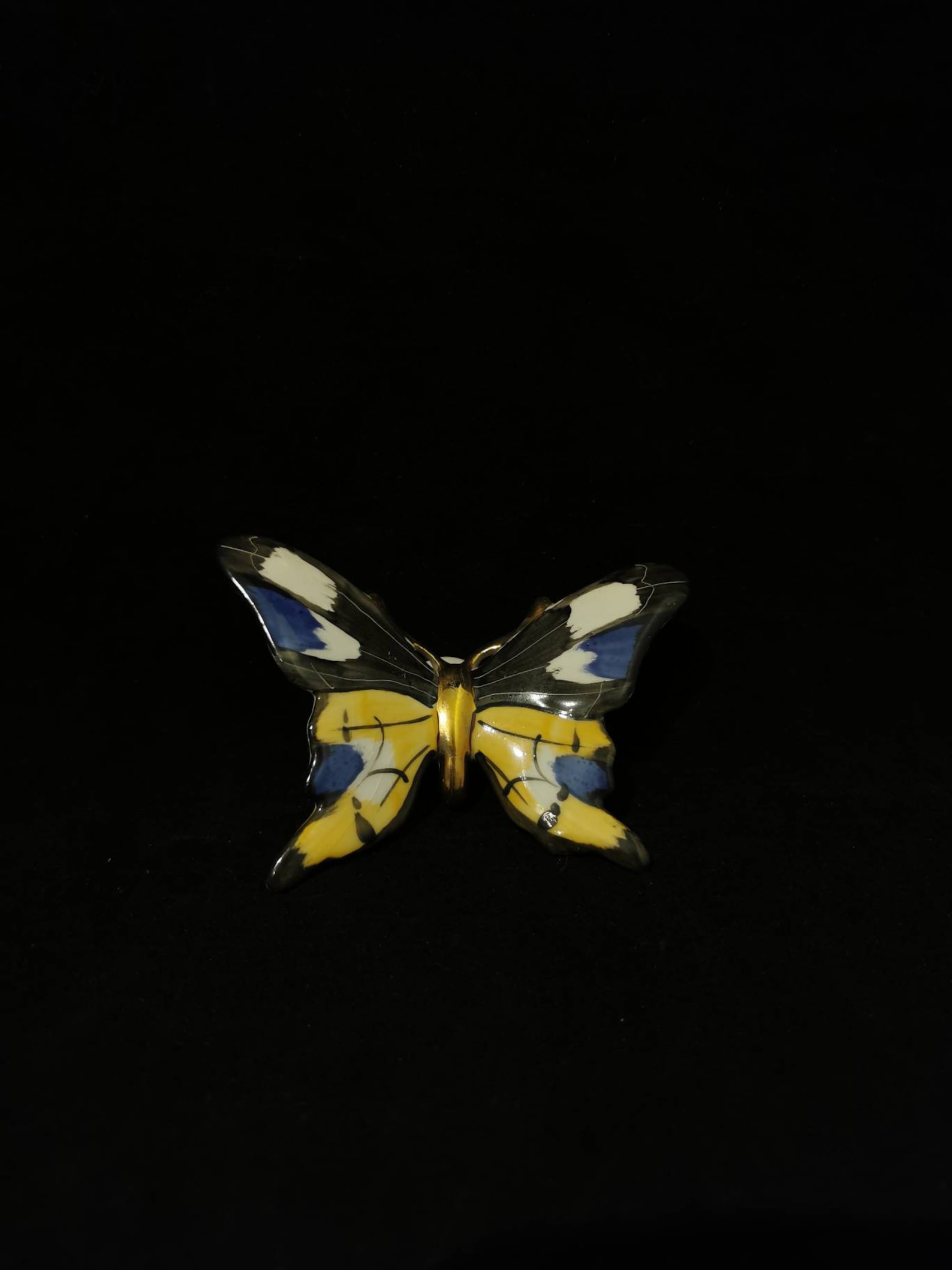 1x Pretty Porcelain Butterfly Porcelain Figurine Butterfly | Etsy