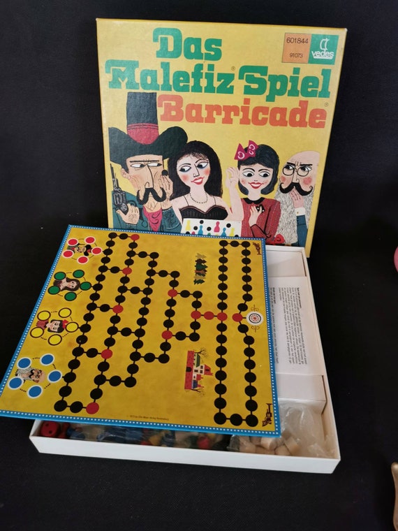 Vintage Malefiz Barricade Board Game 1975 Game Board Two-sided - Etsy ...