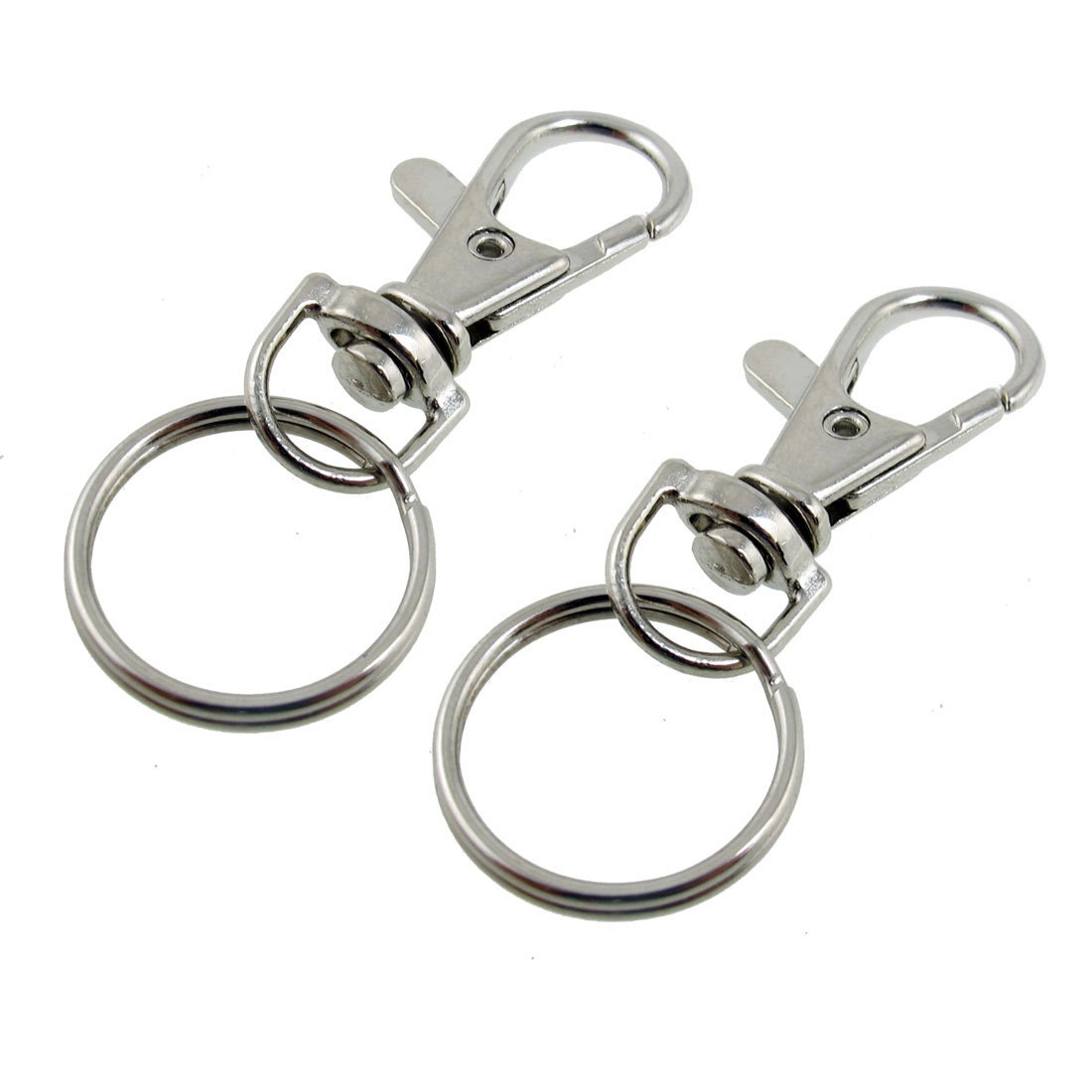 Swivel Hook and Key Ring Hardware Kit for 2 Lip Balm/usb Flash Drive ...
