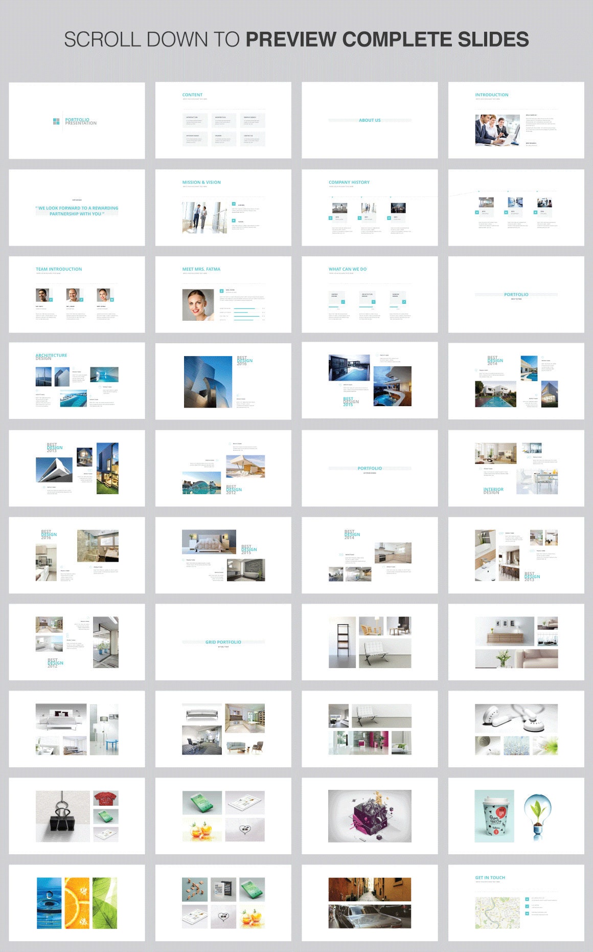 Perfect POWERPOINT Template - Etsy