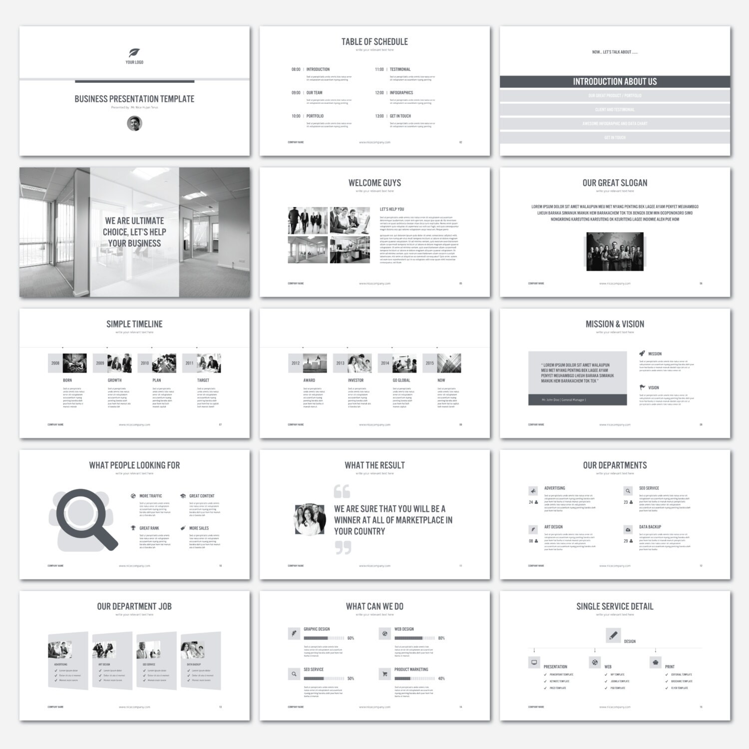 Perfect POWERPOINT Template - Etsy