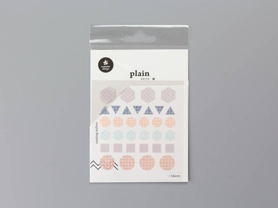 Masking Stickers Karo V1 99 Stickers Suatelier Design - Etsy