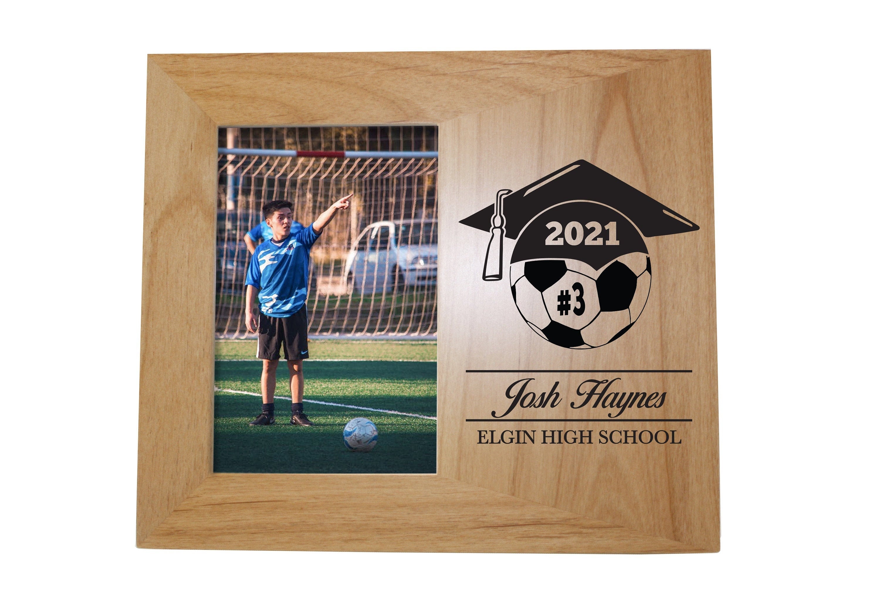 Personalized Soccer Graduation Frame Class of 2021 Gift for | Etsy