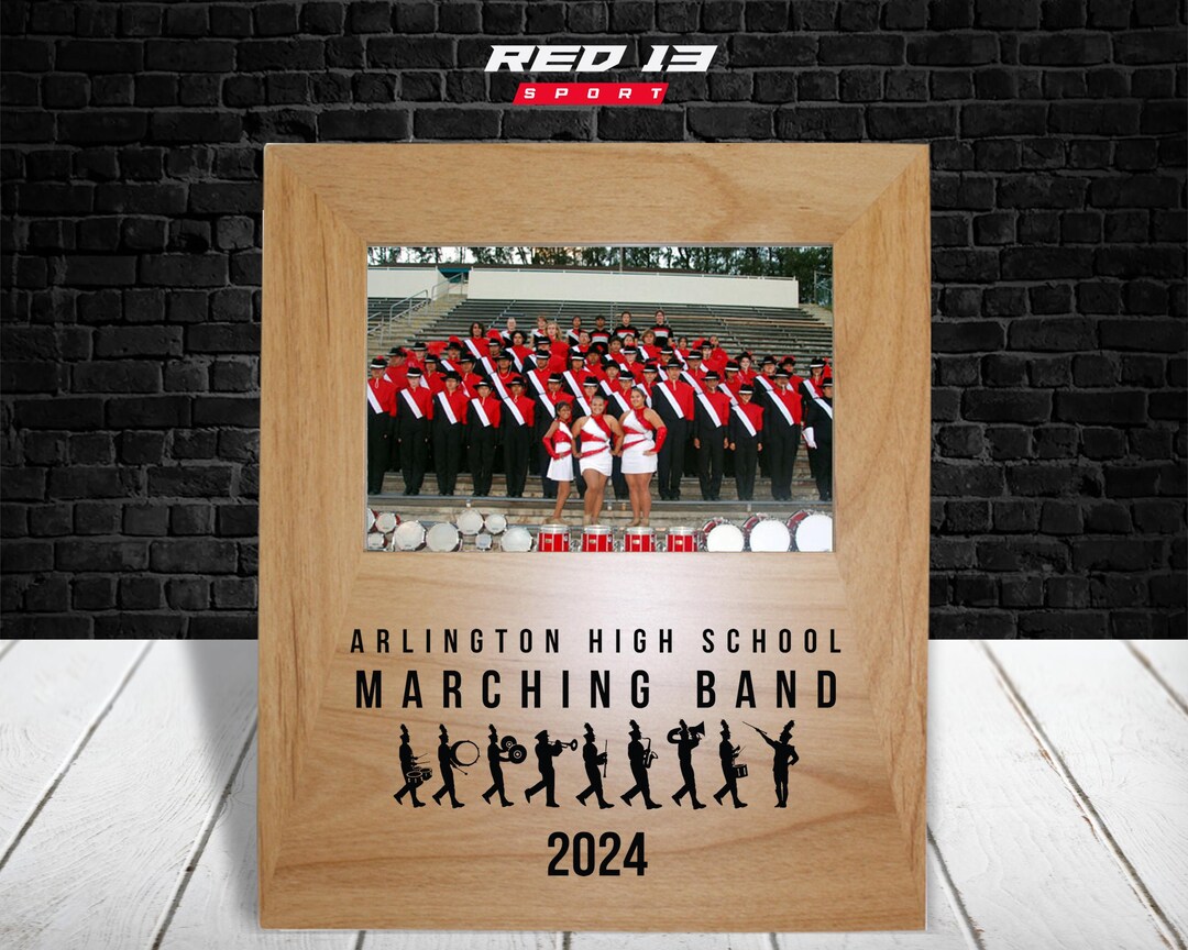 Personalized Marching Band Picture Frame, Drumline Picture Frame, Band ...