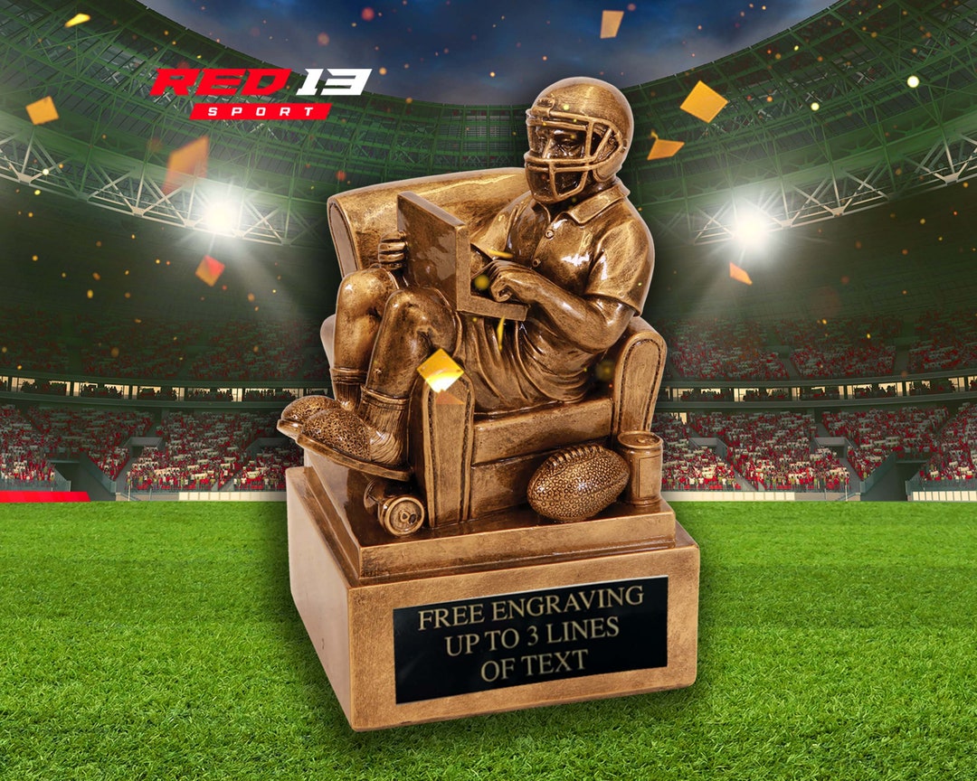 Personalized Engraved Fantasty Football Trophy, Fantasty Football Award ...