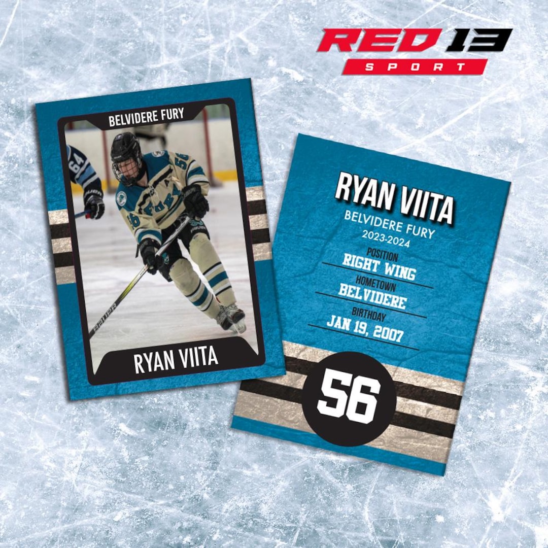 Personalized UV Printed Sports Card, Sports Card, Custom Sports Card ...