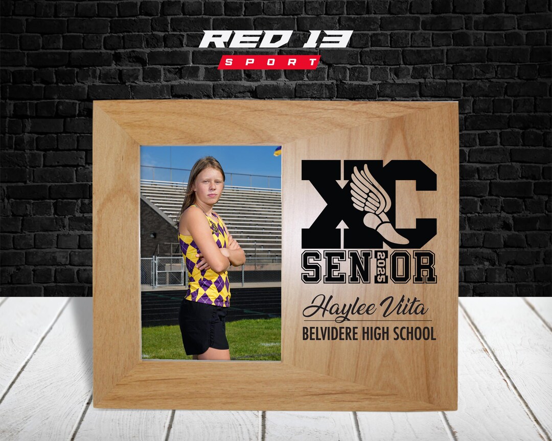 Personalized Cross Country Graduation Frame, Cross Country Class of ...