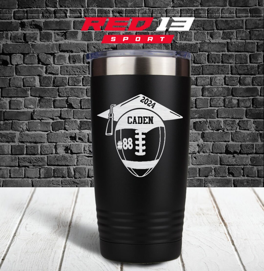 Class of 2024 Football Graduate Tumbler, Class of 2024 Football ...