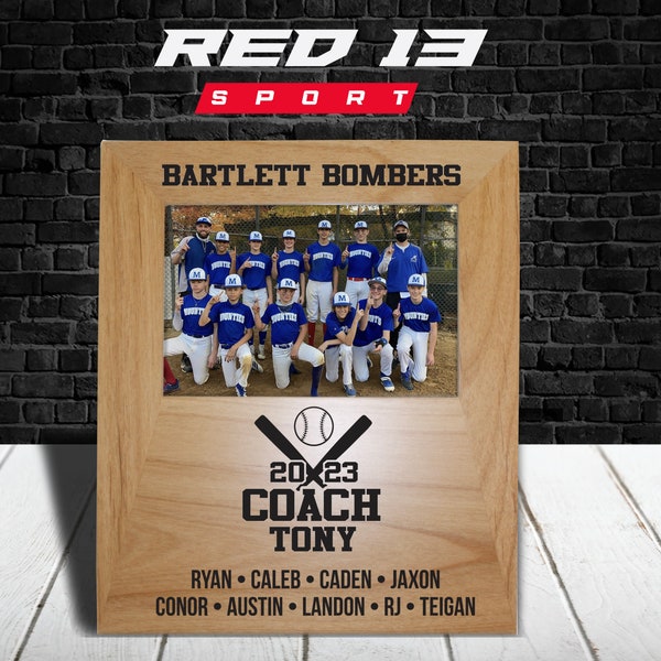 Baseball Coach Frame - Etsy