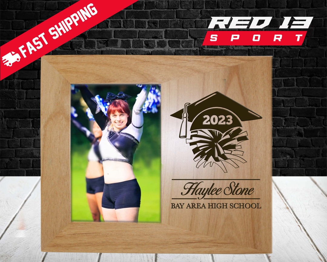 Personalized Cheer Graduation Frame Cheerleading Graduation - Etsy