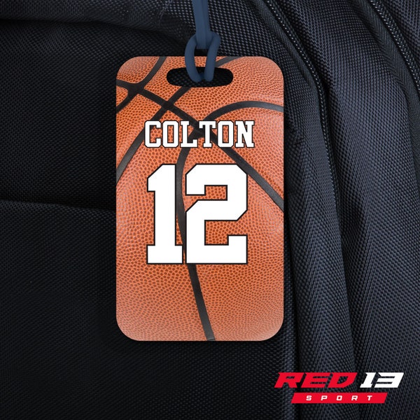 Basketball Bag Tag - Etsy