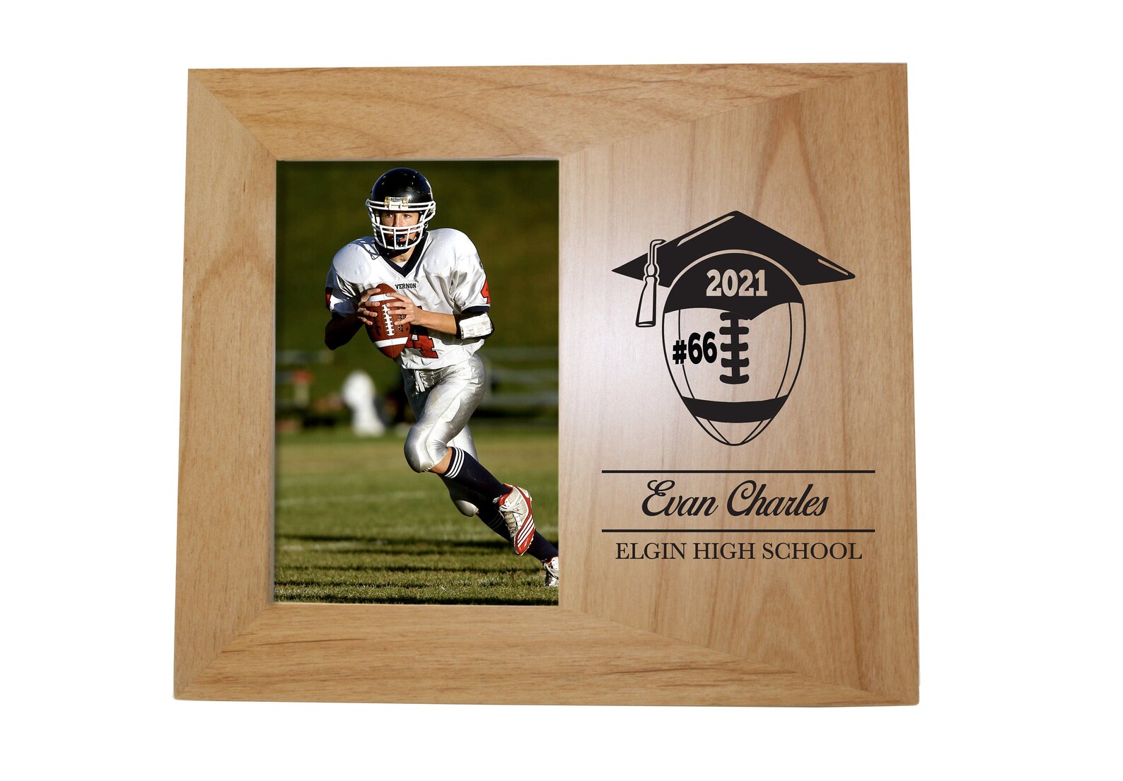 Personalized Football Graduation Frame Football Graduation - Etsy