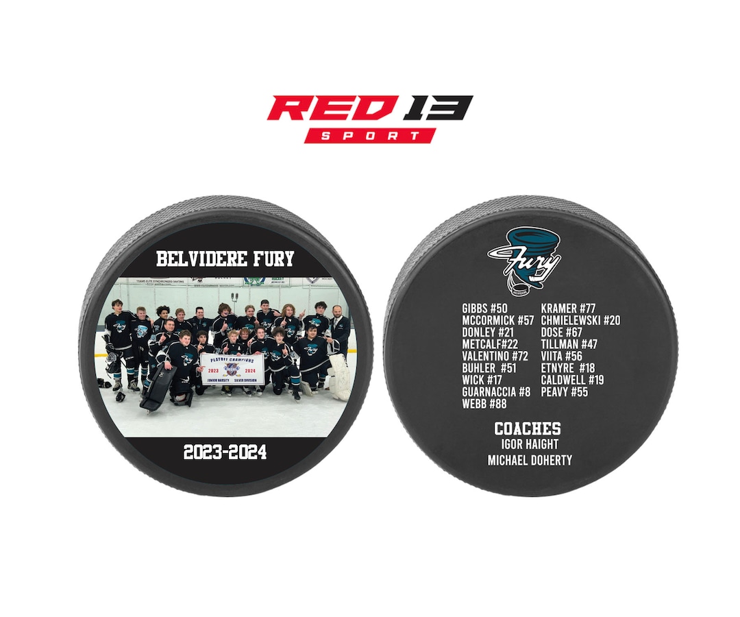 Personalized UV Printed Hockey Team Puck, Custom Award Puck, Hockey ...