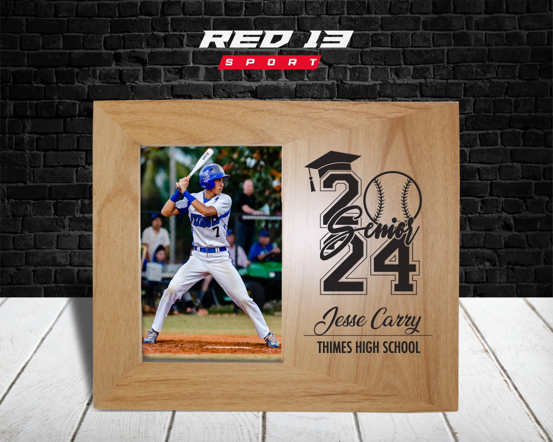 Personalized Baseball Graduation Frame, Class of 2024 Baseball Gift ...